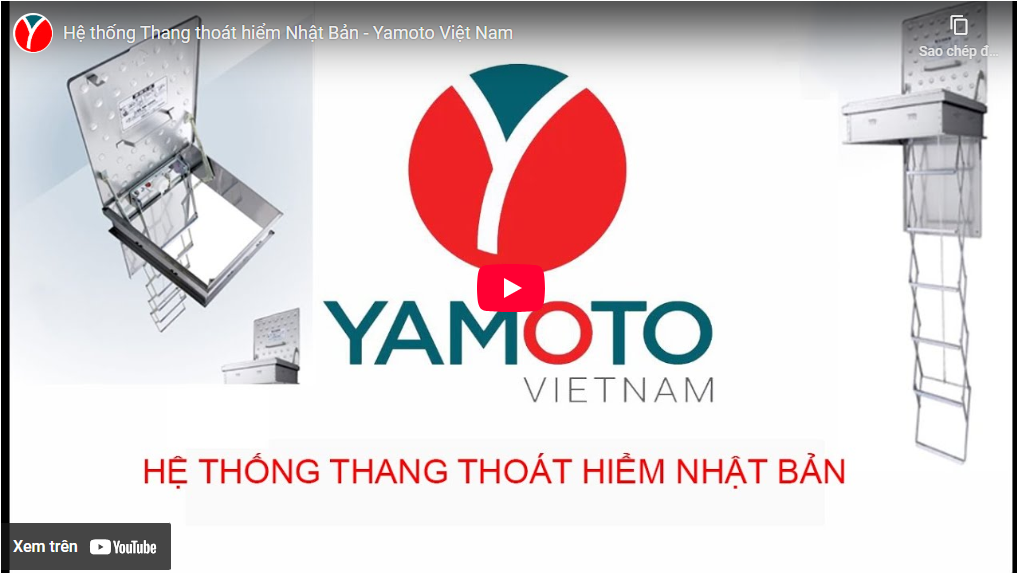 Hệ thống Thang thoát hiểm Nhật Bản - Yamoto Việt Nam - CÔNG TY CỔ PHẦN ...